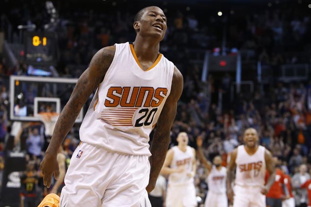 Scuffle erupts between Phoenix's Markieff Morris, Archie Goodwin during ... Scuffle erupts between Phoenix's Markieff Morris, Archie Goodwin during ...