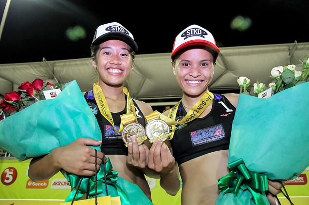 Sisi Rondina Bernadeth Pons Click Instantly To Rule Psl Beach Volleyball