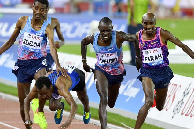 Mo Farah caps illustrious track career with epic win in final 5000m ...