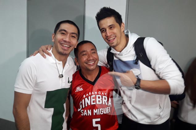 Christmas wish comes true for LA Tenorio's doppelganger