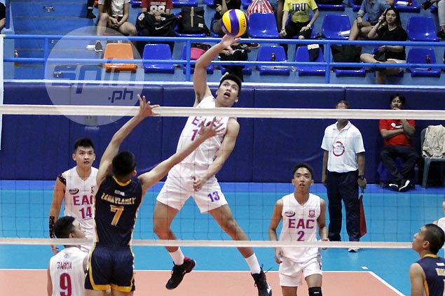 EAC survives scare against winless JRU to get back on win track in NCAA ... EAC survives scare against winless JRU to get back on win track in NCAA ...