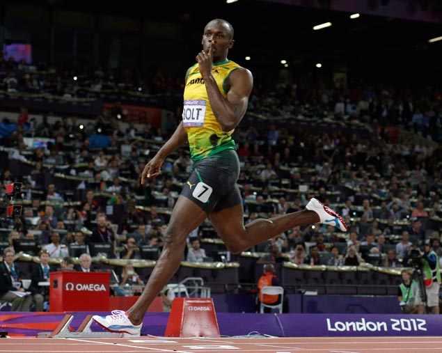Bolt completes historic sprint double-double