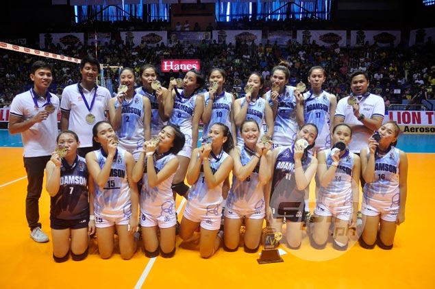 Adamson Lady Falcons sweep UST Tigresses to clinch third place in V-League
