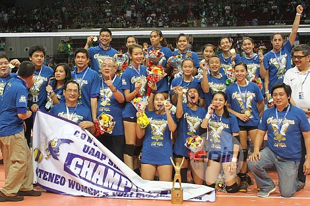 Emotional scenes as Ateneo Lady Eagles soar to new heights with first ...