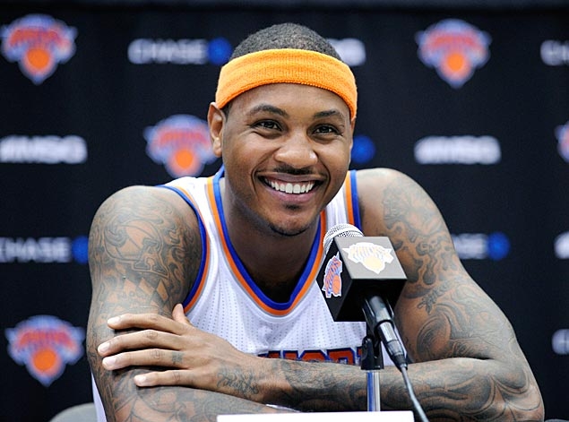 Knicks hope to improve and keep Carmelo from leaving