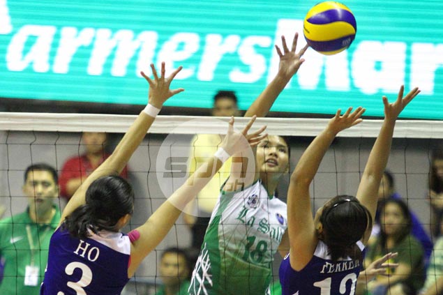 Super-sub Demecillo provides spark for La Salle's Lady Spikers