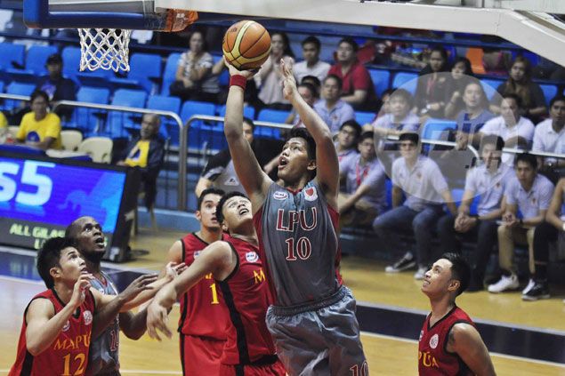 Former UST Tigers aspirant Joseph Gabayni gives Lyceum Pirates a big boost