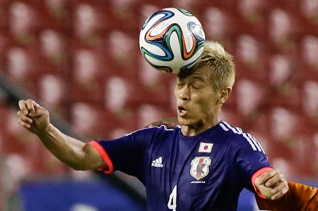 Honda scores a brace as Japan recovers from two goals down to beat Zambia