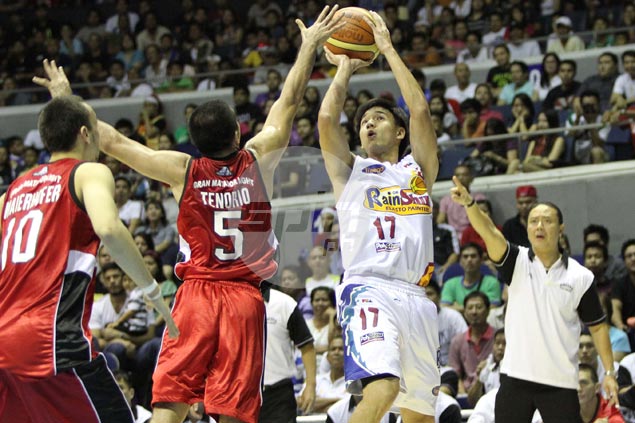 Patience a vir-Tiu as Rain or Shine rookie works self back into game shape