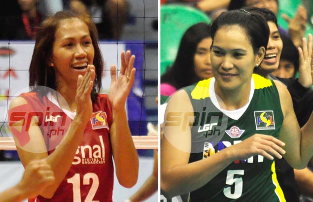 After dream Super Liga reunion, former UST teammates Bernal, Balse ...