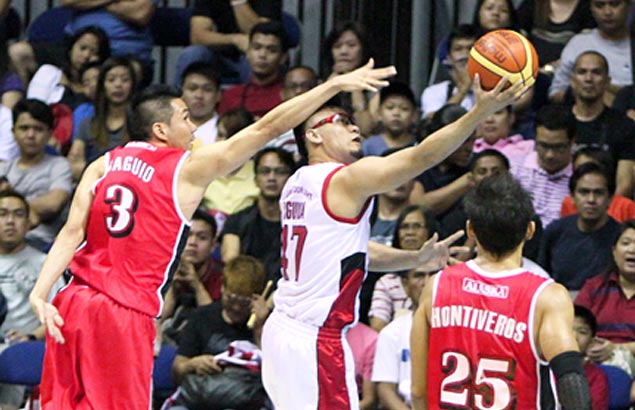 Ginebra leans on Caguioa heroics to turn back Alaska