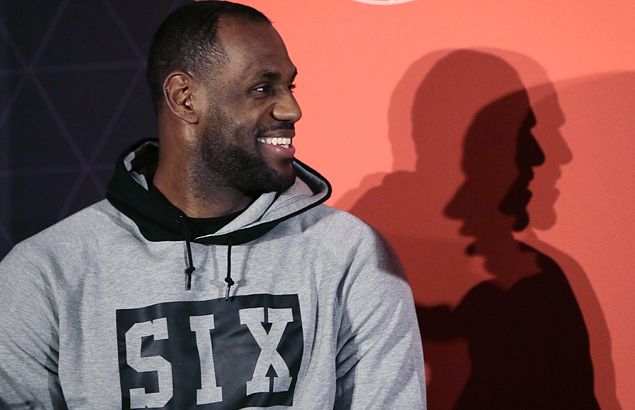 With huge social media presence, LeBron James prefers to be real in ...