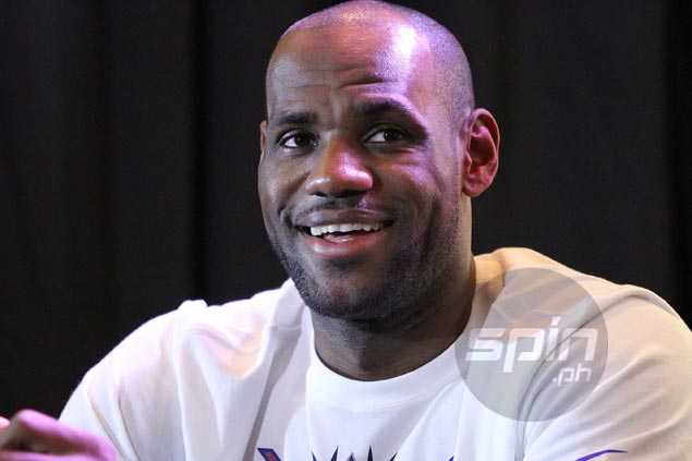 LeBron James turns on the charm, says maiden Manila visit won't be his last