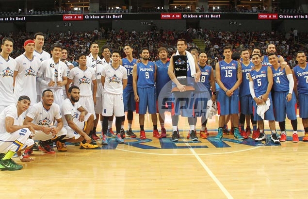 PBA stars show off moves