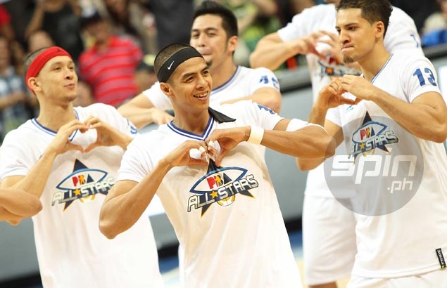 PBA stars show off moves