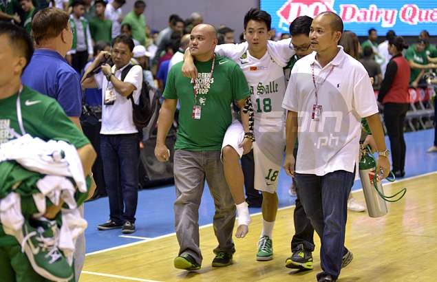 De La Salle coach Juno Sauler says guard Thomas Torres out at least six ...
